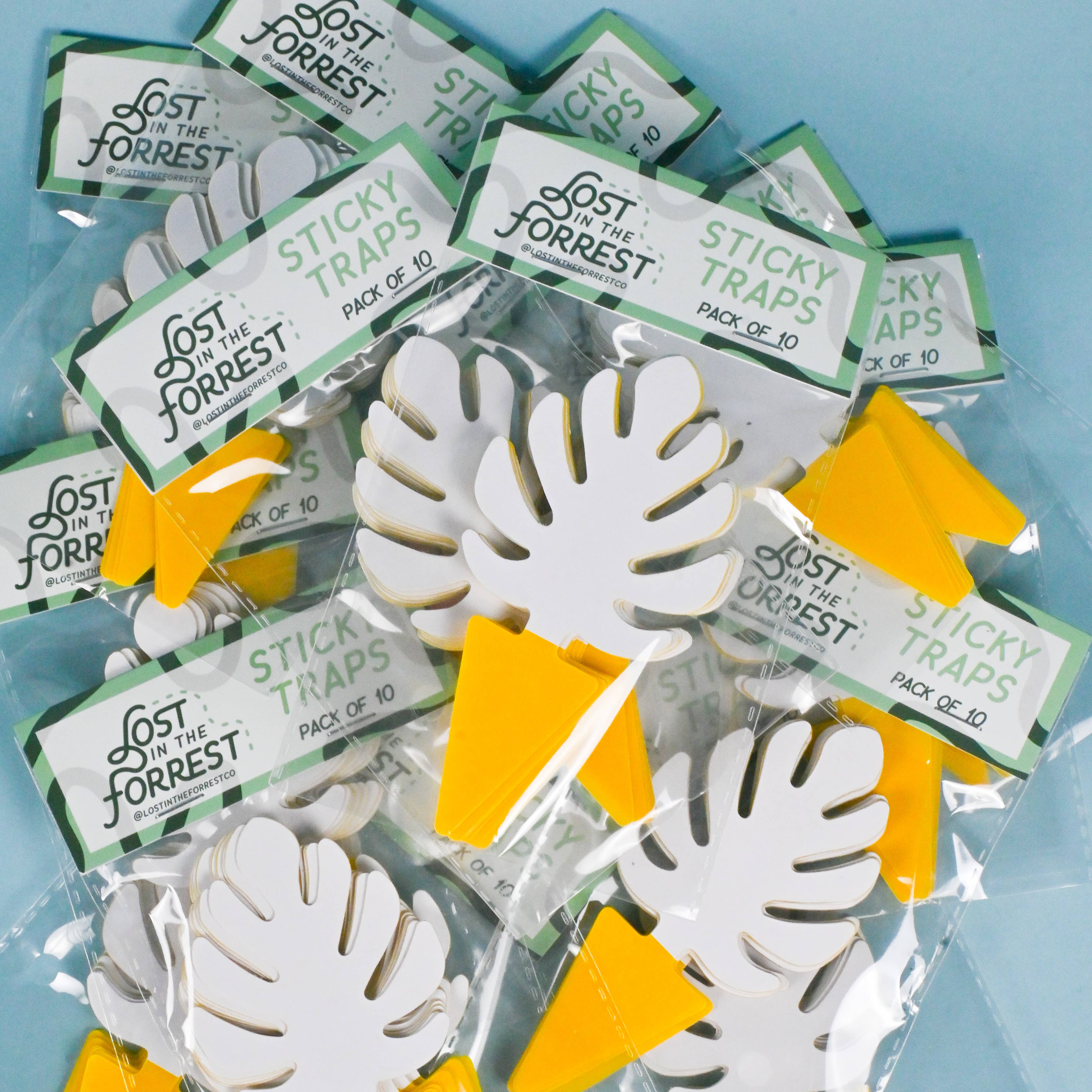 Leaf Sticky Traps (Pack of 10) – Heirloom Acres